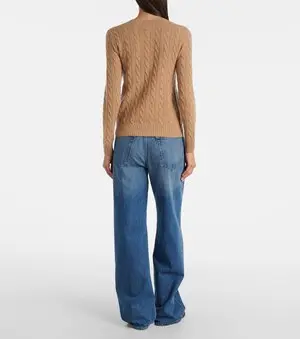 Polo Ralph Lauren Julianna Wool And Cashmere Sweater - Brown