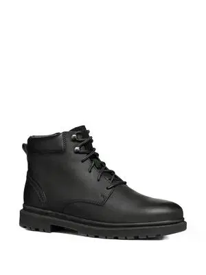 Geox Lace-up Zip Ankle Boots