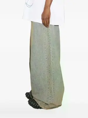 Vetements Faded Wide-leg Jeans