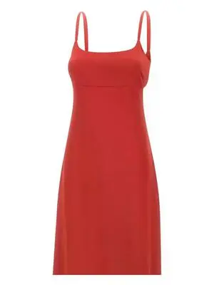 Max Mara Dede Empire Waist Cut-out Dress With Bow Detail