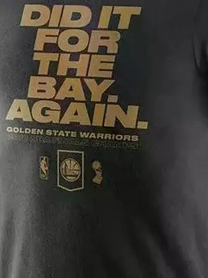 Nike Nba Golden State Warriors Did It For The Bay Again T-shirt