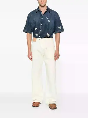 JW Anderson Twisted Workwear Jeans - Yellow