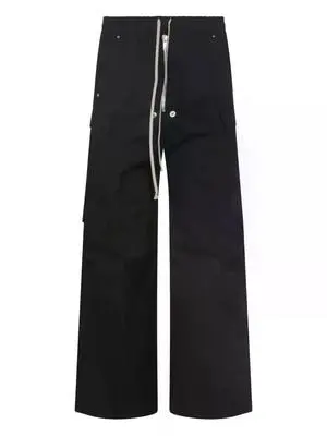 Rick Owens Bela Cargo Trousers - Black