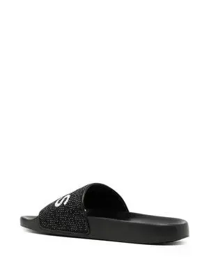 Michael Kors Gilmore Rhinestone Embellished Slides