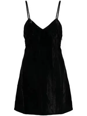Saint Laurent Spaghetti Strap Cocktail Dresses