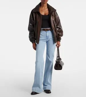 7 For All Mankind High-rise Bootcut Jeans In Olina Wash