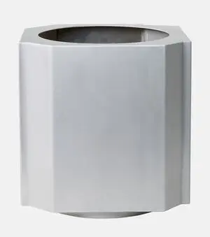 LOUISE ROE Funki Large Plant Pot - Silver