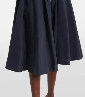 Prada Re-nylon Zip-up Midi Skirt