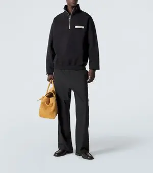 Jacquemus Grosgrain Cotton Sweatshirt