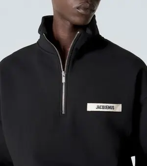 Jacquemus Grosgrain Cotton Sweatshirt