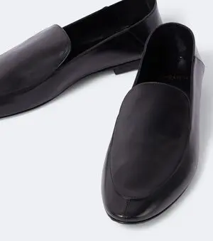 Saint Laurent Leather Loafers