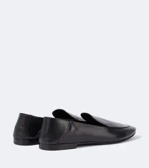 Saint Laurent Leather Loafers
