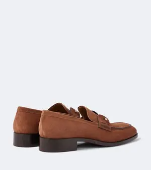 CHRISTIAN LOUBOUTIN Chambelimoc Leather Loafers
