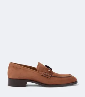 CHRISTIAN LOUBOUTIN Chambelimoc Leather Loafers