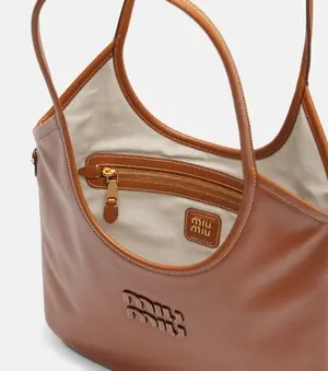 Miu Miu Ivy Shopper Bag - Brown