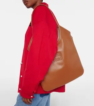 Miu Miu Ivy Shopper Bag - Brown