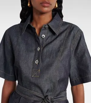 Bottega Veneta Denim Mini Dress