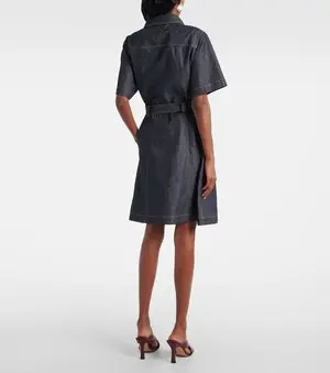 Bottega Veneta Denim Mini Dress