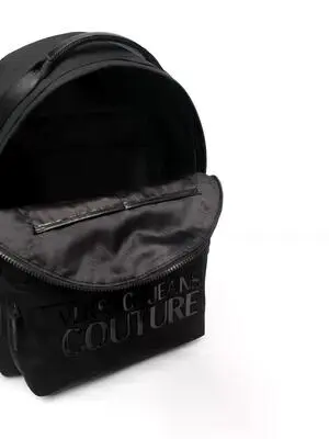 Versace Logo-lettering Backpack