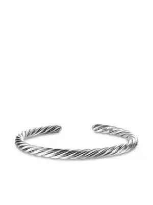 David Yurman Sterling Cable Cuff Bracelet