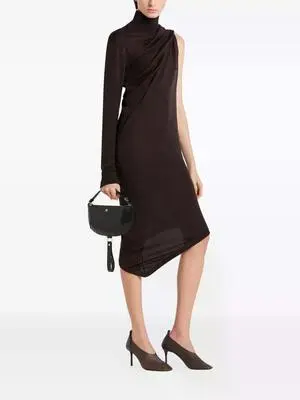 COURREGES Holy Eclipse Leather Shoulder Bag