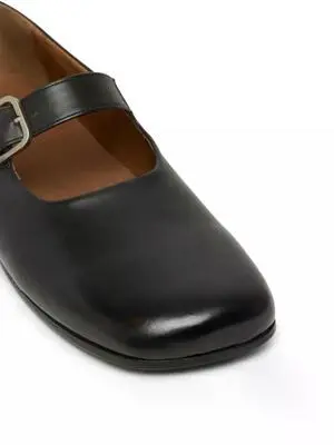 Marsèll Appiedi Buckled Ballet Flats In Calf Leather