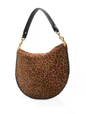 Isabel Marant Étoile Oskan Soft Zip Shoulder Bag - Brown