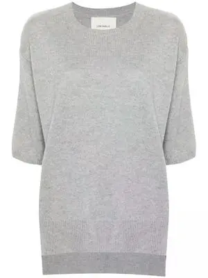 LISA YANG Camille Cashmere Sweater - Grey
