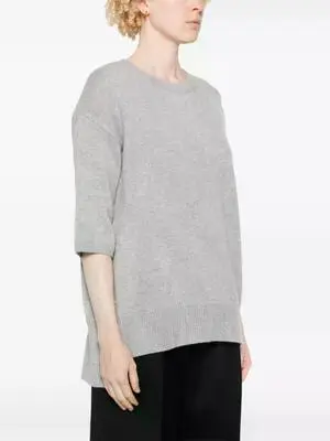 LISA YANG Camille Cashmere Sweater - Grey