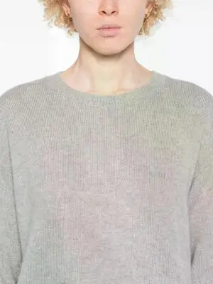 LISA YANG Camille Cashmere Sweater - Grey