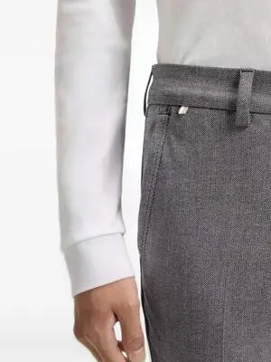 BOSS Micro-pattern Tailored Trousers - 404