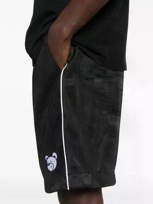 INBETWEENERS Logo-appliqué Track Shorts