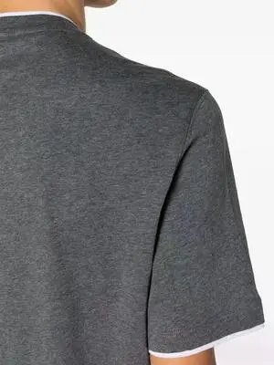 Brunello Cucinelli Layered-effect Cotton T-shirt