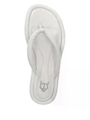 NAKED WOLFE Grenada Leather Thong Sandals