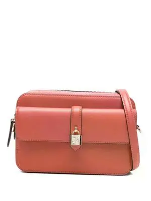 Karl Lagerfeld K/autograph Padlock Flap Cross Body Bag - Red
