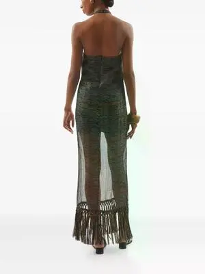 TALLER MARMO Estia Halterneck Dress