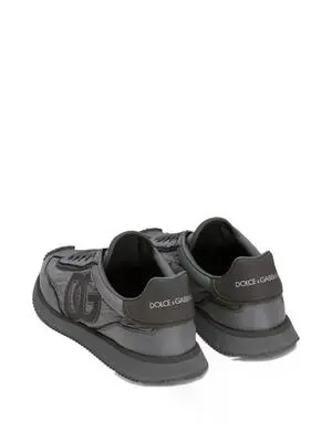 Dolce & Gabbana Panelled Logo Sneakers - Grey