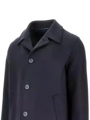 Herno Layered Wool Blend Coat