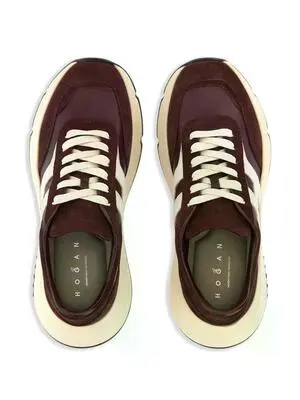 Hogan Hi-fi Suede-panelled Sneakers