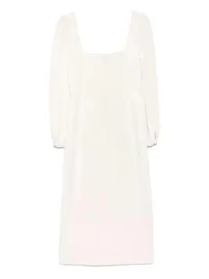 RACIL Square-neck Midi Dress