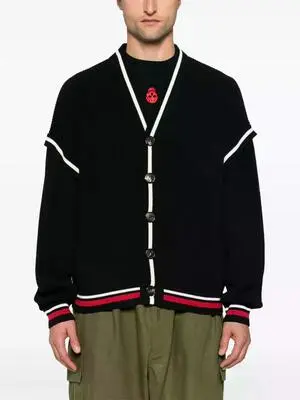 Gcds Logo Knit Cardigan