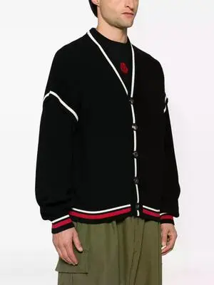 Gcds Logo Knit Cardigan