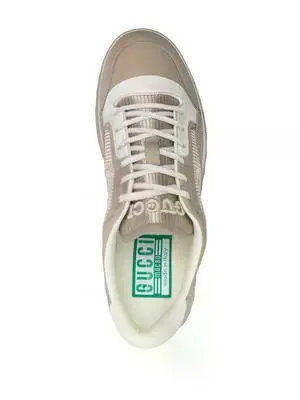 Gucci Mac80 Leather Sneakers - Neutrals