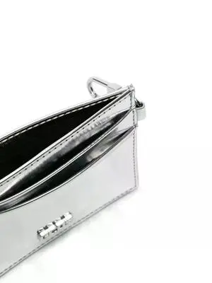 Gcds Comma Mirror Leather Card Holder