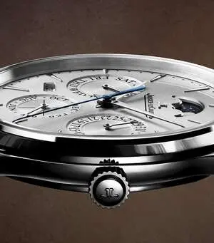 JAEGER-LECOULTRE Stainless Steel Ultra Thin Perpetual Calendar Watch