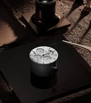 JAEGER-LECOULTRE Stainless Steel Ultra Thin Perpetual Calendar Watch