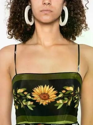 Farm Rio Trip Souvenir Maxi Dress With Spaghetti Straps