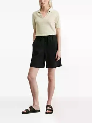 Marc O'polo Drawstring Waist Shorts - Black