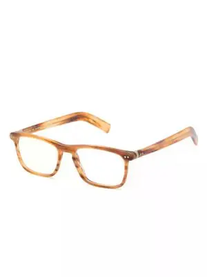 LUNOR Rectangle-frame Glasses - Brown