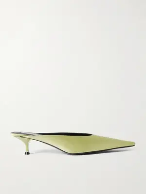 Victoria Beckham Sloan Satin Mules